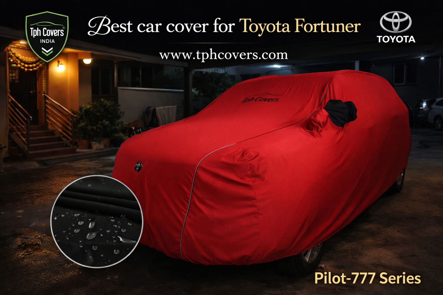Best Car Cover for Toyota Fortuner in 2026 | Custom Fit TPH Covers ...
