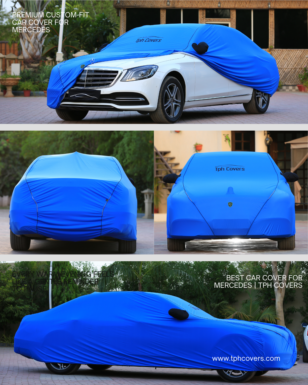 Best Car Cover for Mercedes in India – Premium Custom-Fit by TPH Cover ...